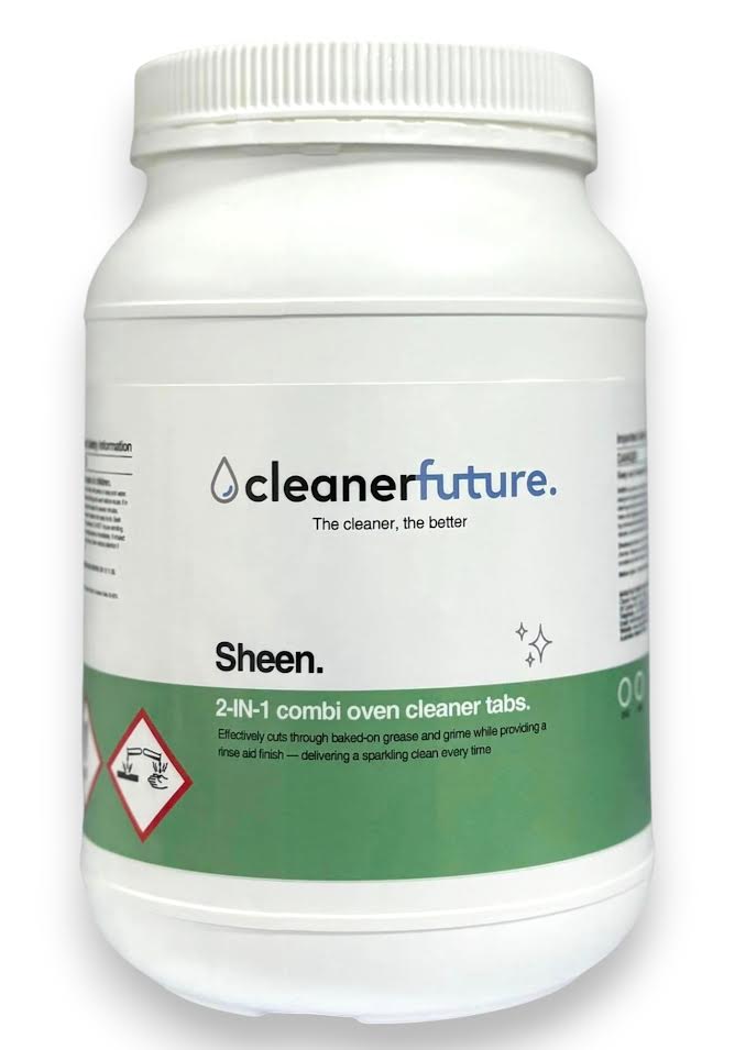 Sheen 2 in 1 Combi Oven Cleaner Tabs 99 Tablets 6 KG Cleaner Future SH ...