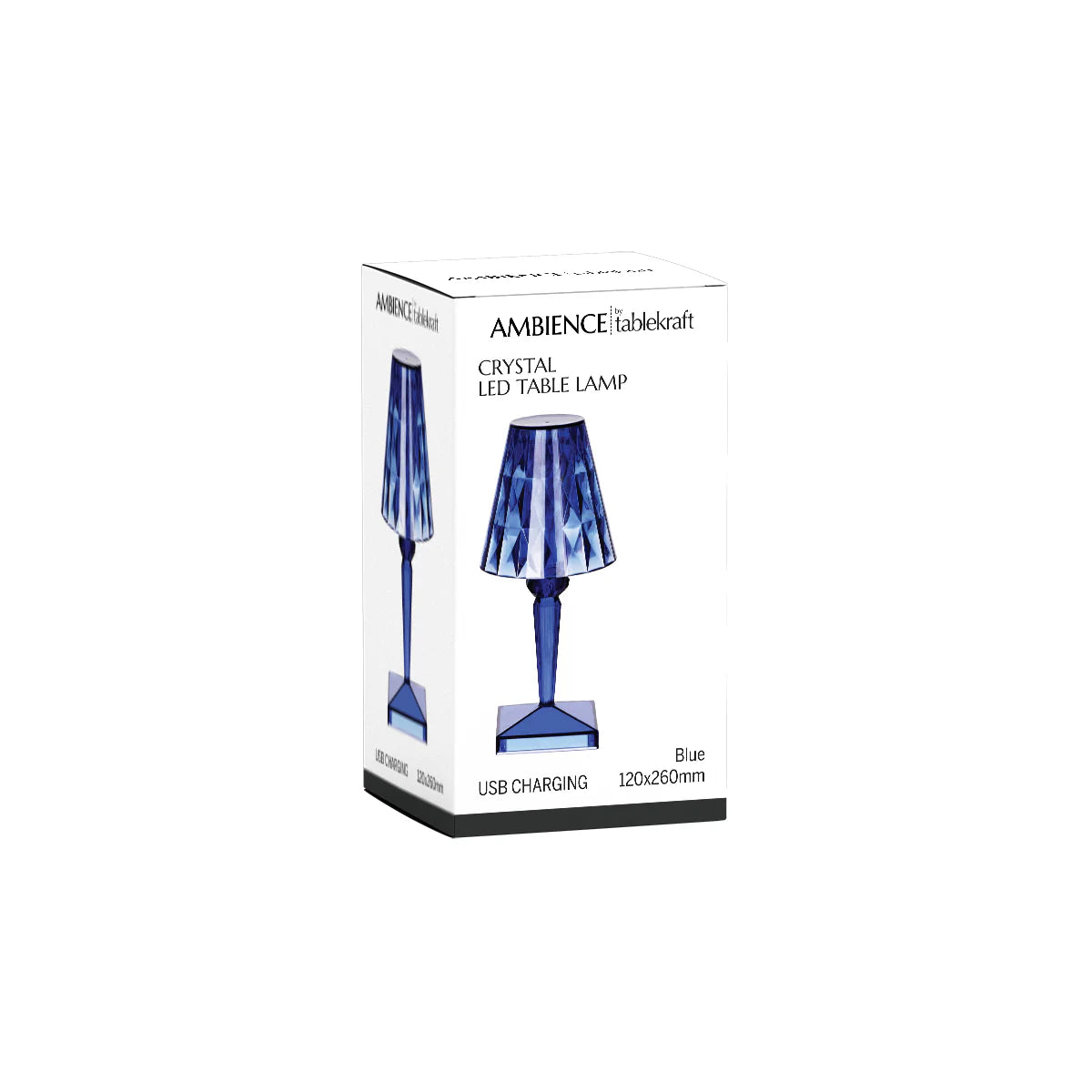 Table Lamp Ambience Crystal Cordless LED Lamp Blue 1000152 – Santos ...