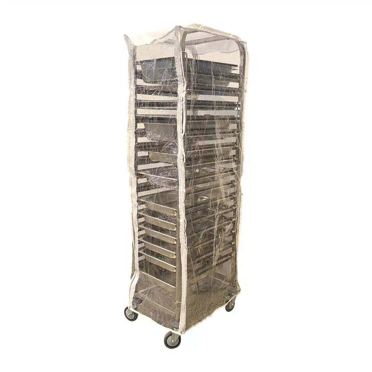 Gastronorm Clear PVC Trolley Cover Length 43.5cm Width 59.5cm Height 1 ...