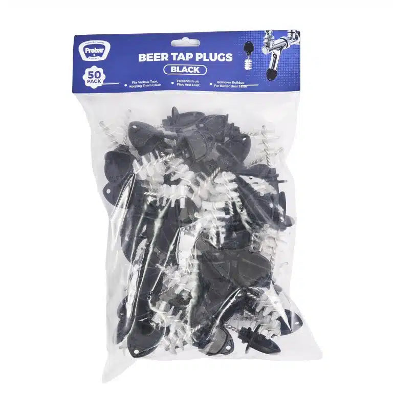 Beer Tap Plug Black Pack of 50 Plugs 41415-B – Santos Online Supplies