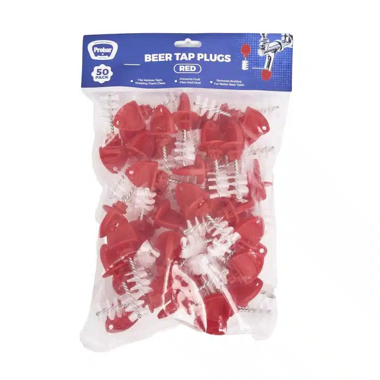 Beer Tap Plug Red Pack of 50 Plugs 41415-R – Santos Online Supplies