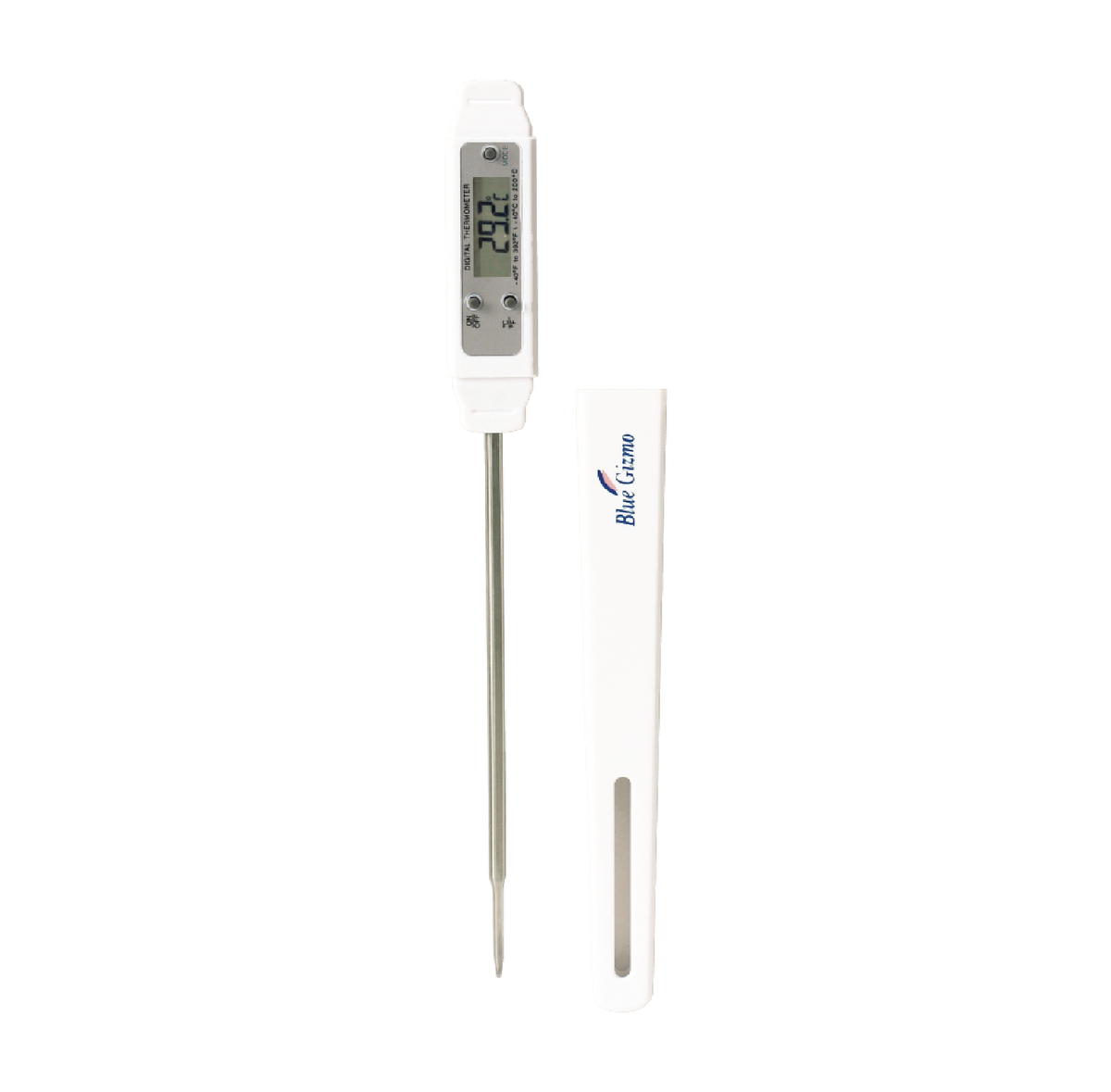 BLUE GIZMO POCKET THERMOMETER 125mm PROBE LENGTH -40 °C to 200 °C (-40 ...