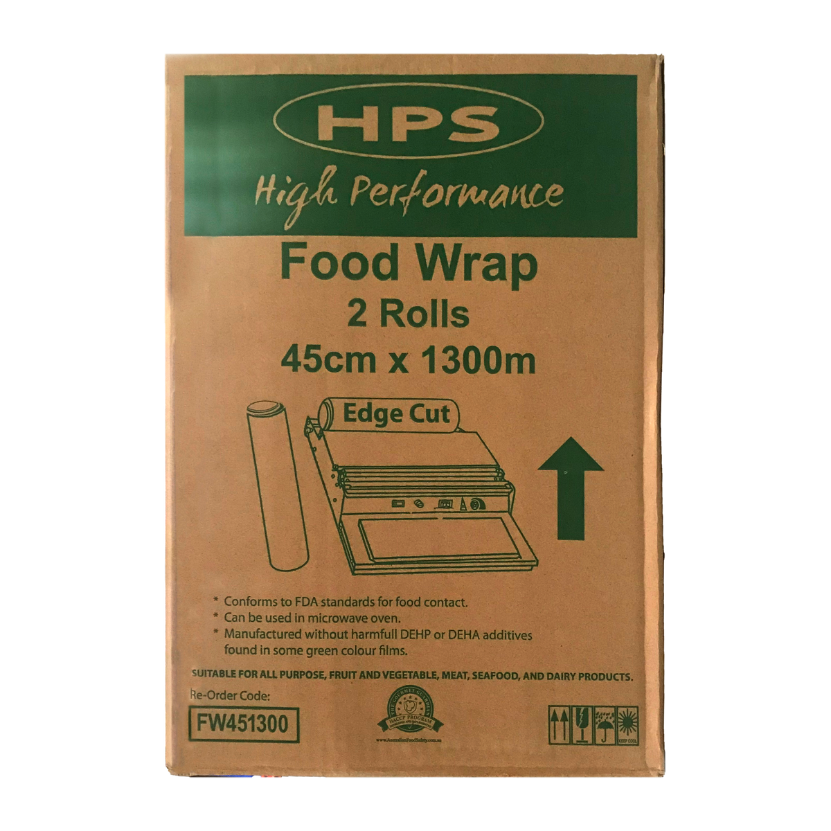 Food Wrap Sealing Machine 45cmx1300M FWM450 – Santos Online Supplies
