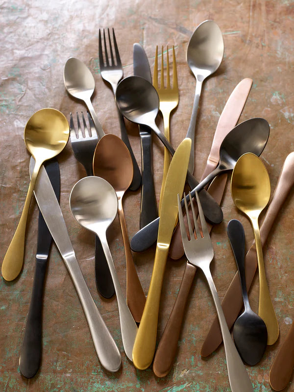 Soho Matt Cutlery Set 56pc Stainless Steel Satin Finish 18/10 13300-56 ...