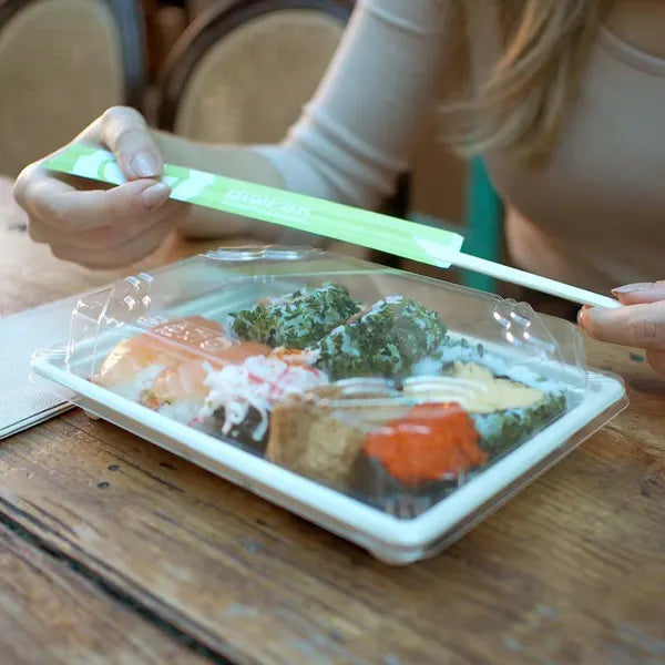 Medium PLA Sushi Tray Lid B-STL-MEDIUM Box 600 Lids – Santos Online ...