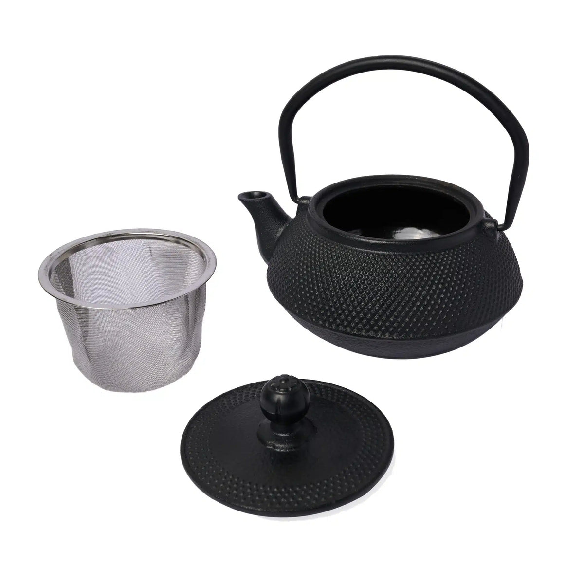 Cast Iron Tea Pot 500ml Black 12306 – Santos Online Supplies