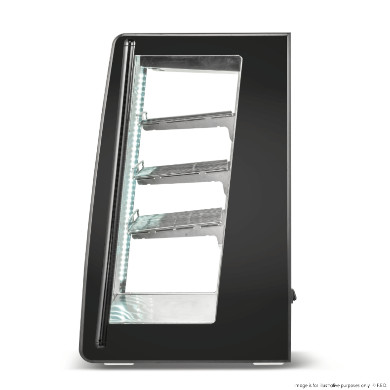 Bonvue Chilled Angled Counter-Top Food Display - CTA-246 – Santos ...