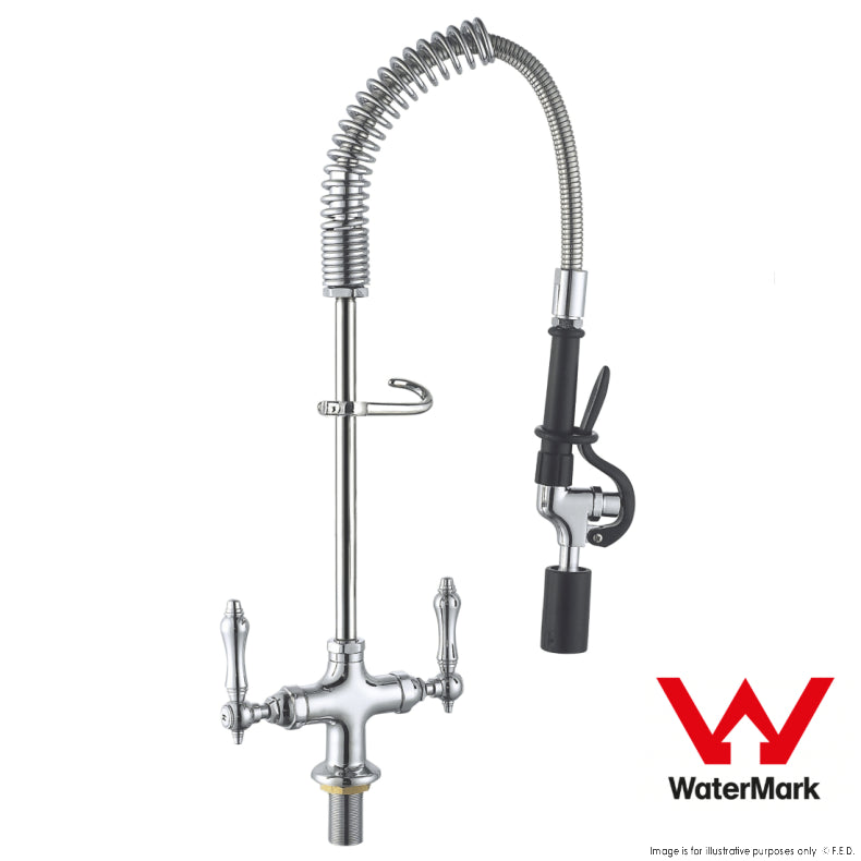 Sunmixer Mini Pre Rinse Unit with 180mm Riser and 560mm Hose T98001MN ...