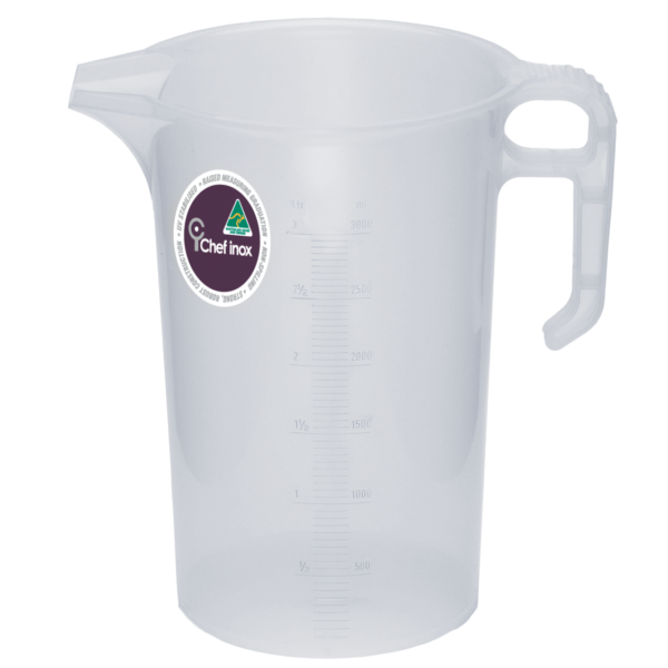 Chef Inox PP Thermo Measuring Jug 3 Litre – Santos Online Supplies