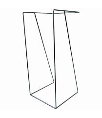Laundry Bag T Stand Metal Holder S/S Zinc Metal – Santos Online Supplies