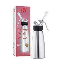 Cream Profi Whip Gun Stainless Steel Cannister 1 Litre ISI Whipper ...